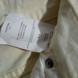 Lee | Jeans | Lee Yellow Denim Capris 4 M | Poshmark